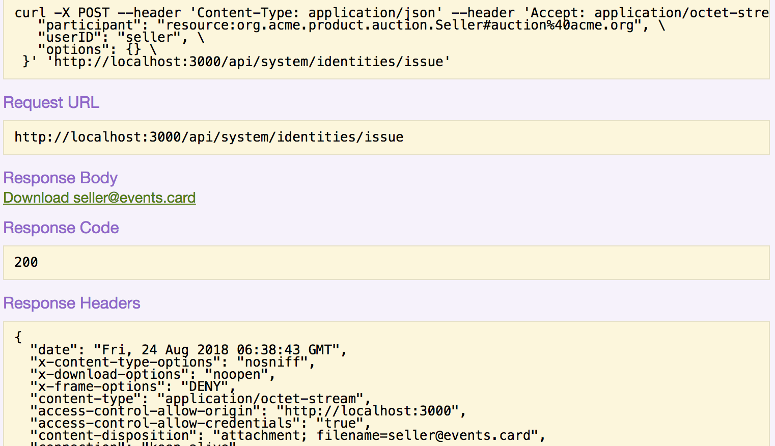 Hyperledger Composer - Product Auction Network With Events - JSLee's Blog