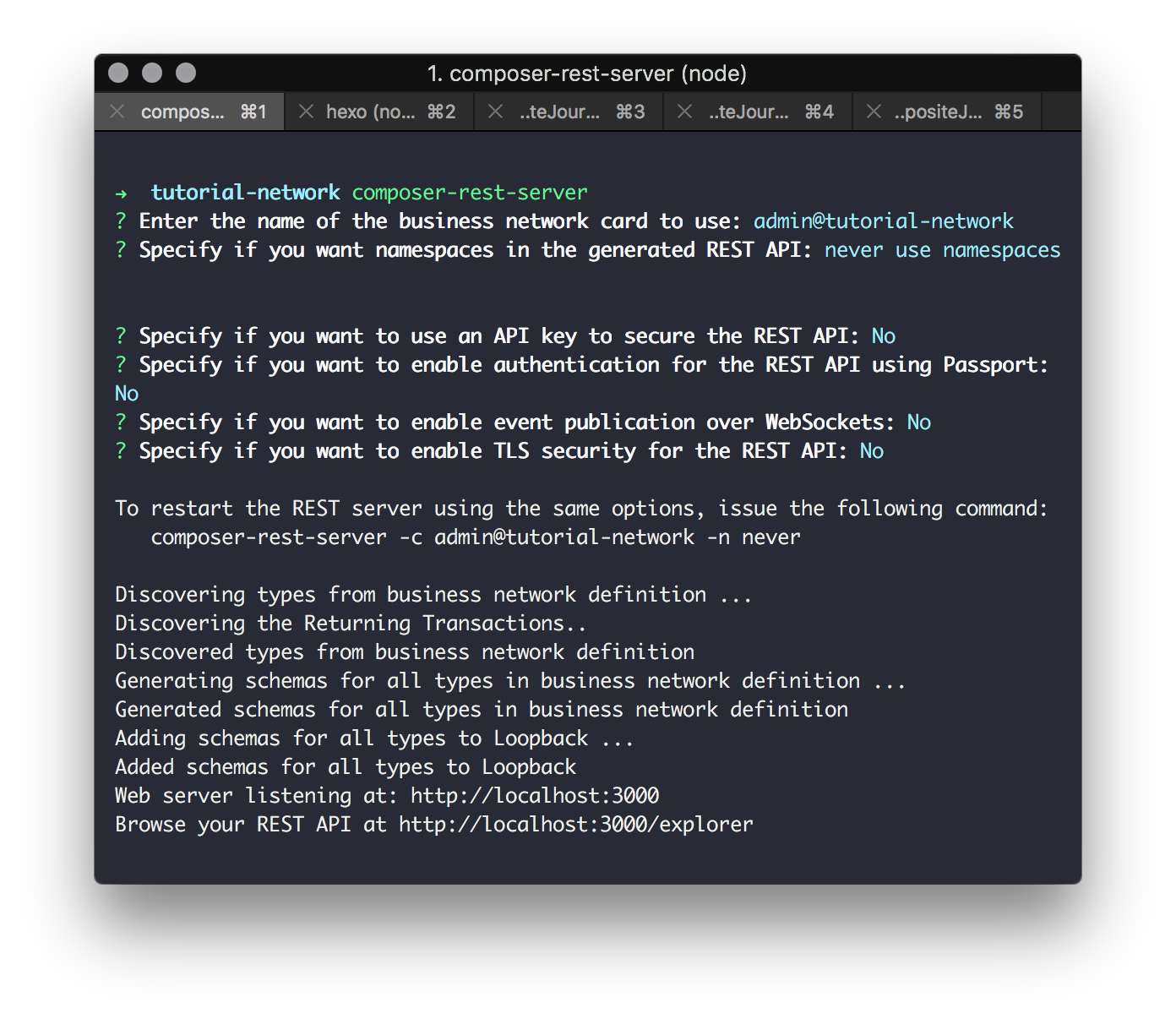 Hyperledger Developer Tutorial - JSLee's Blog